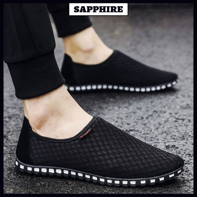 Lazy Breathable New Men's Casual 2024 Summer Cover Foot Net Shoes Foot ...