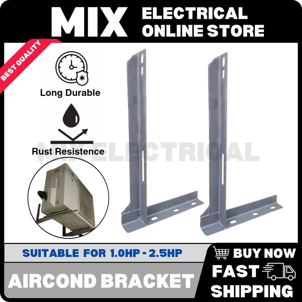 Bracket Outdoor Aircond Air Conditioner 1.0HP 1.5HP 2.0HP 2.5HP Aircond ...