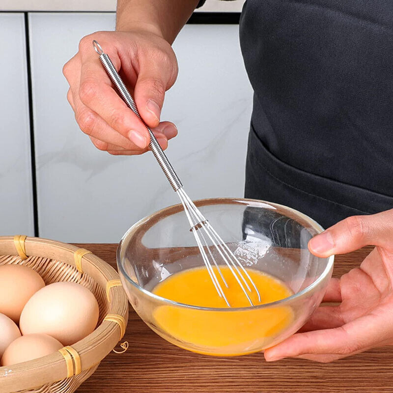 5/7 inch Stainless Steel Hand Whisk , Non-Rust Small whisks Stainless ...