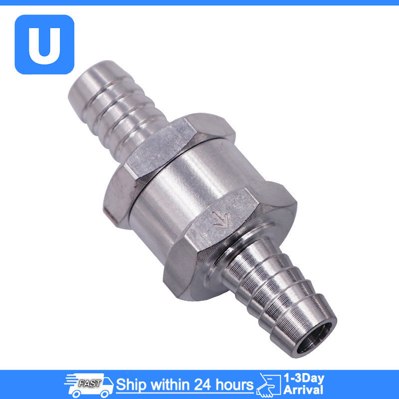 Automotive aluminum alloy gasoline diesel fuel unidirectional stop ...