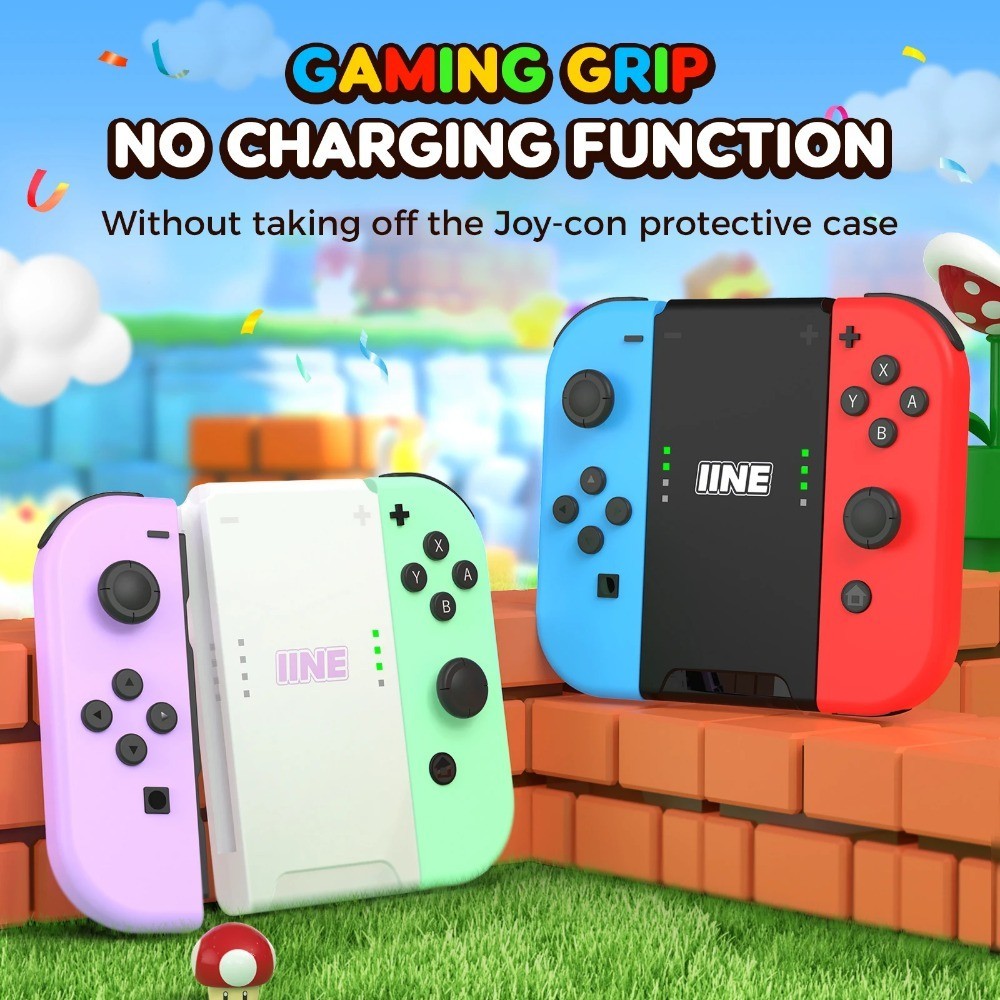 IINE No Charging Function Gaming Grip Small and Portable Grip ...