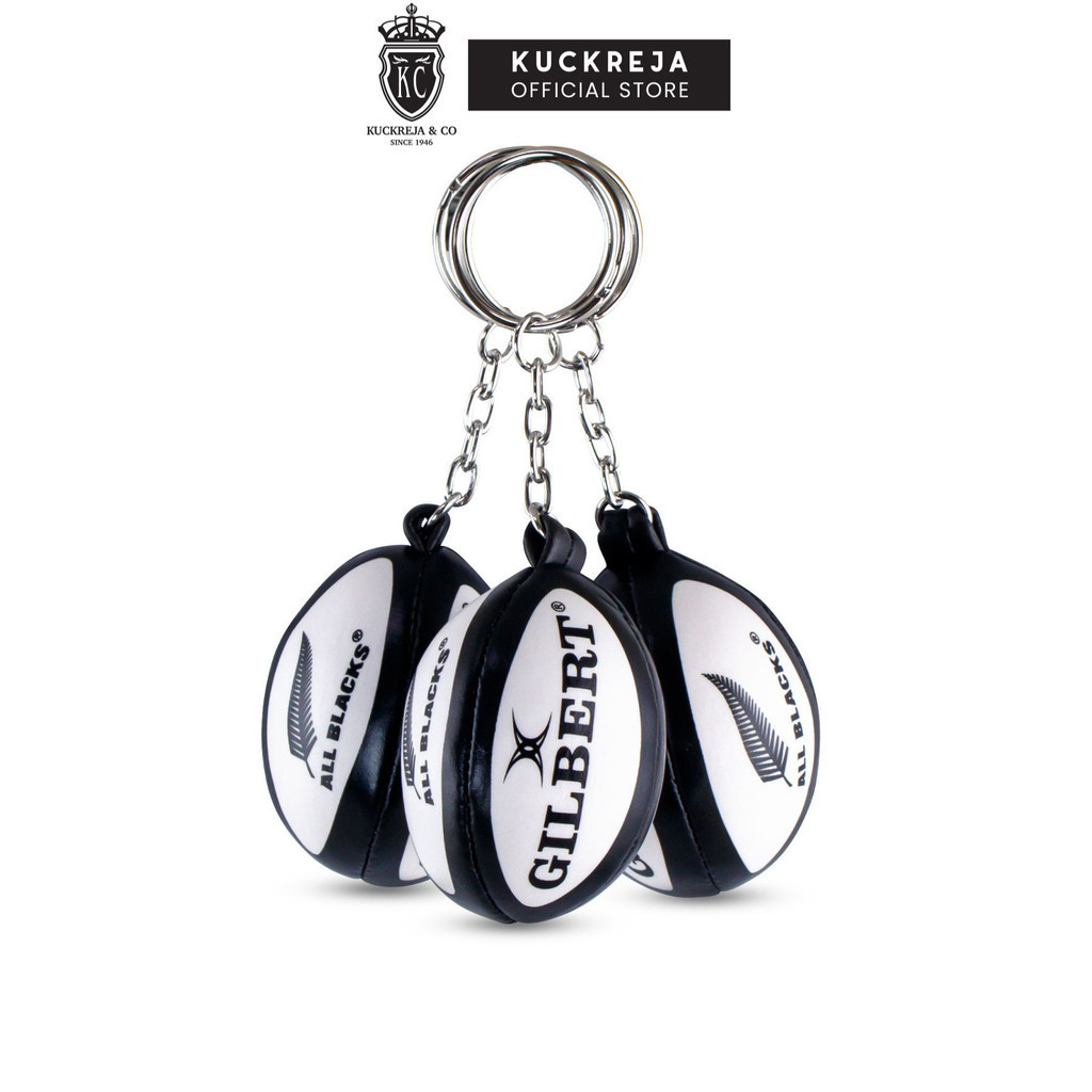 Gilbert All Blacks Official Keyring (White) | Shopee Malaysia