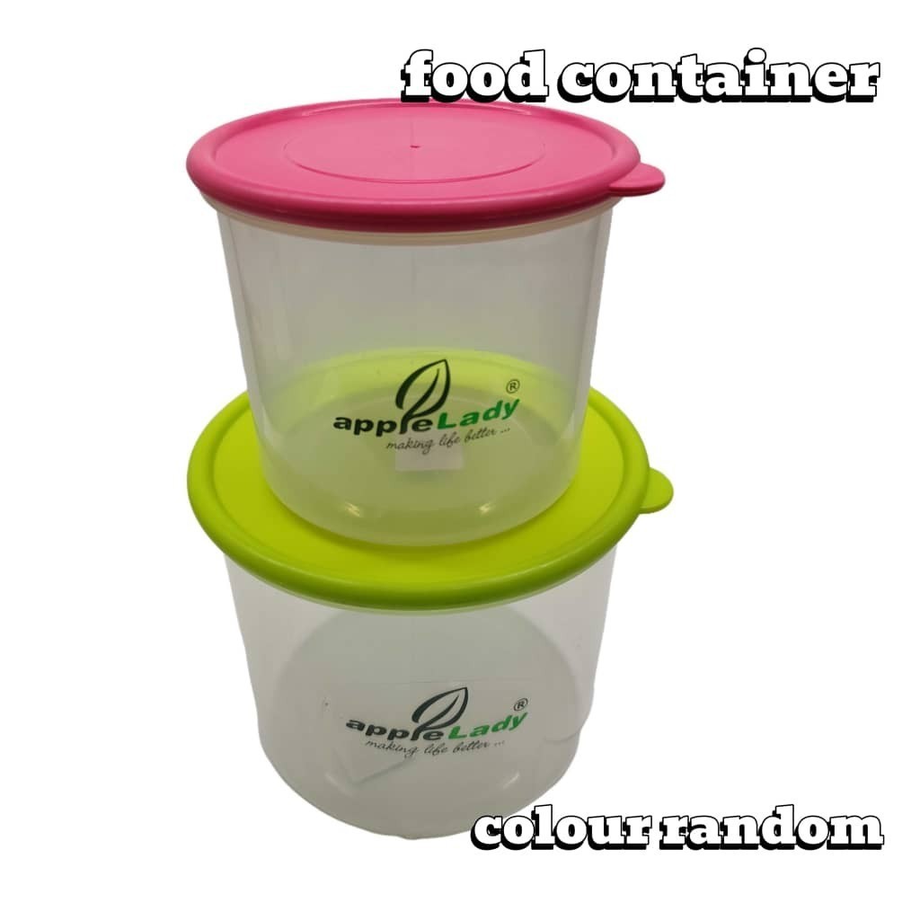 THC504 BEKAS BULAT (BESAR)/ROUND CONTAINER(LARGE) (APPLELADY BRAND ...