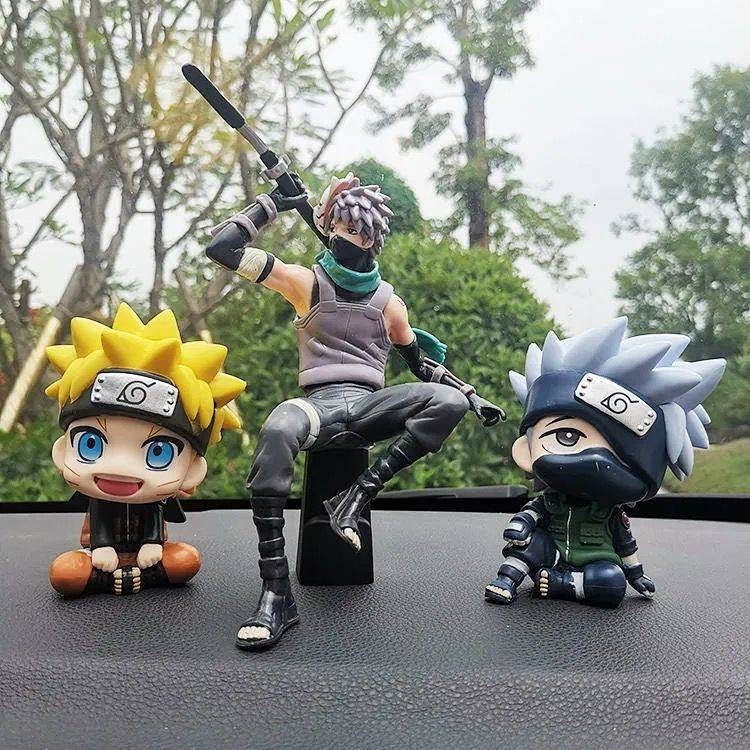 {Ready Stock} Naruto Kakashi Naruto Car Decoration Cartoon Anime ...