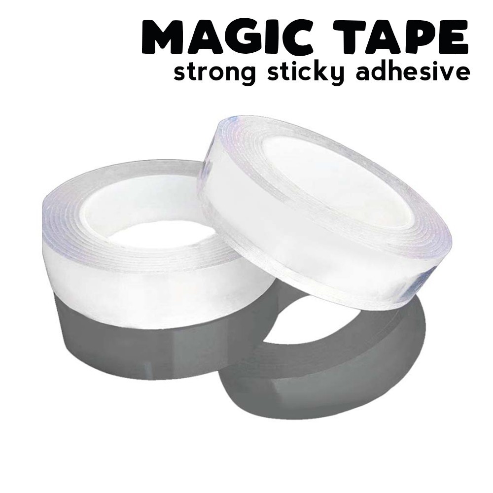 1m Magic Tape Strong Sticky Adhesive | Shopee Malaysia