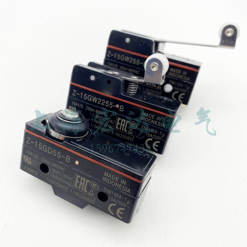 Silver Dot Waterproof Micro Switch Z-15GW2255-B 15A K Small Stroke Limit Switch Z-15GD55-B ...