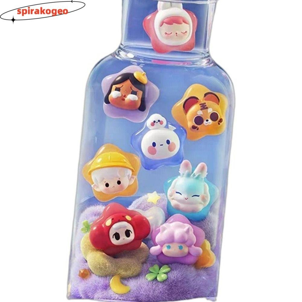 SPIRAKOGEO Box, Labubu SP Molly Lucky Star Series Anime Cartoon Figure ...