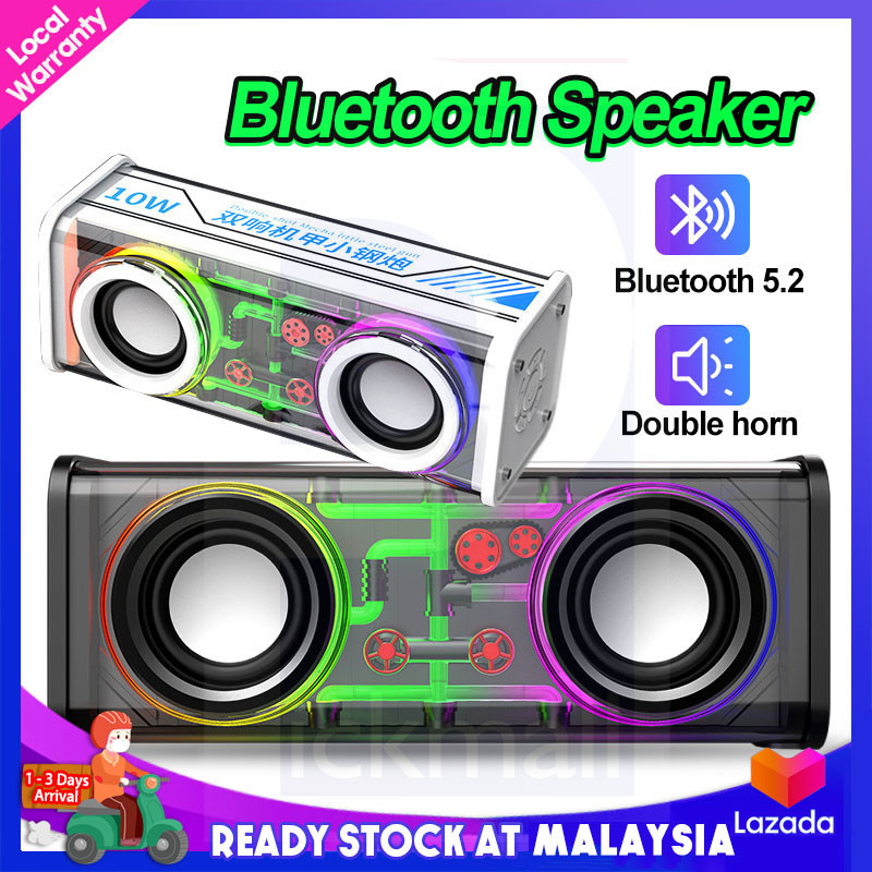 [Ready Stock] V8 Bluetooth Speaker TWS HD Stereo Surround Sound ...