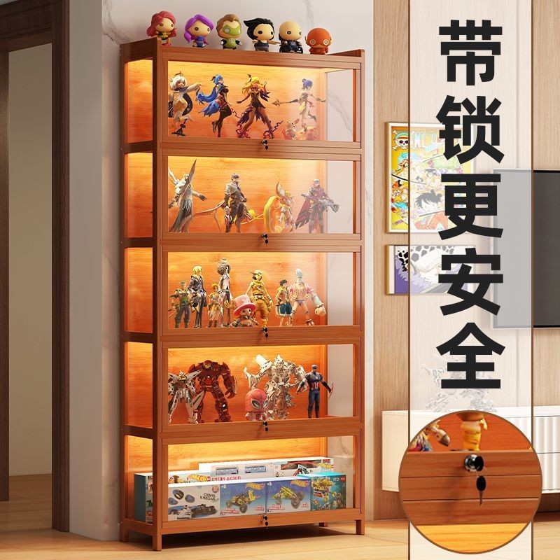 JY-H/Showcase Lego Locker with Lock Hand-Made Display Cabinet Acrylic ...