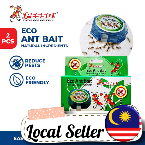 PESSO Eco Ant Bait (2pcs) Umpan Semut Serangga Pest Control | Shopee ...
