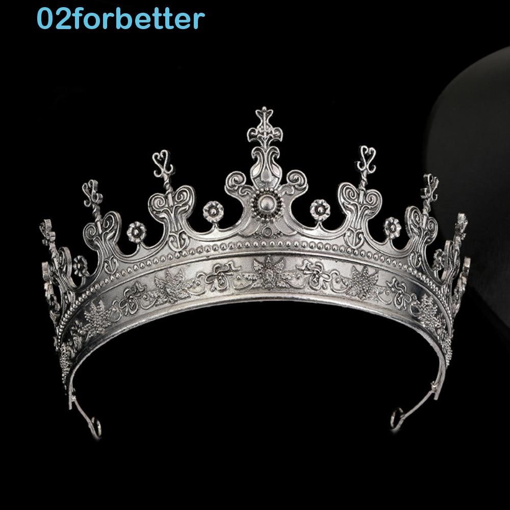 FORBETTER Medieval King Crown, Stage Performance Exaggerated Vintage ...