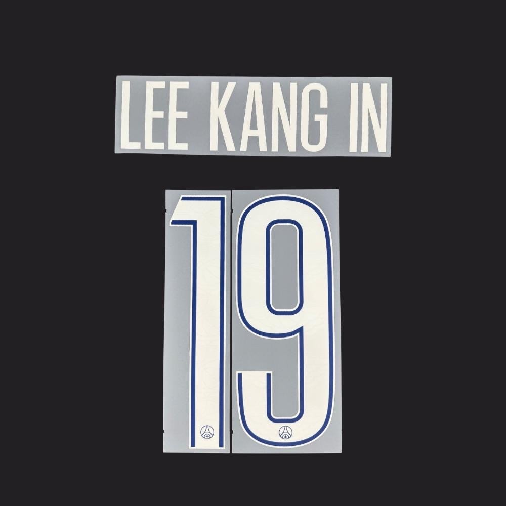 OFFICIAL LEE KANG IN #19 2024-25 UCL 4th PSG PRINT | Shopee Malaysia