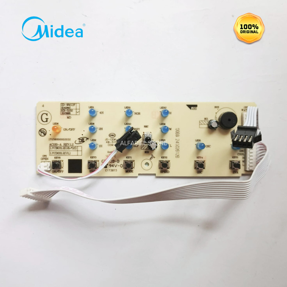 MIDEA AC100-A Water Coller Display Module | Shopee Malaysia