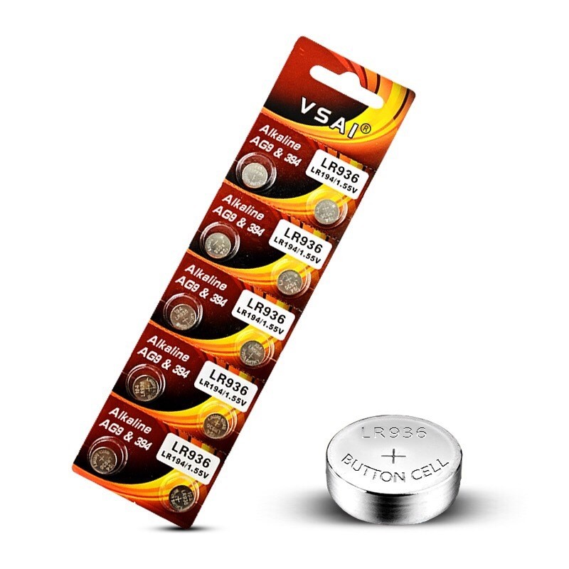 Ag9 394 LR936 T461 L936F LR45 SR936 Watch Battery Button Battery ...