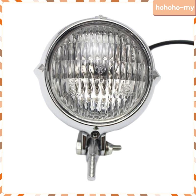 [HohohoMY] Motorcycle 4 inch Headlight Amber Light Lamp Assembly for ...