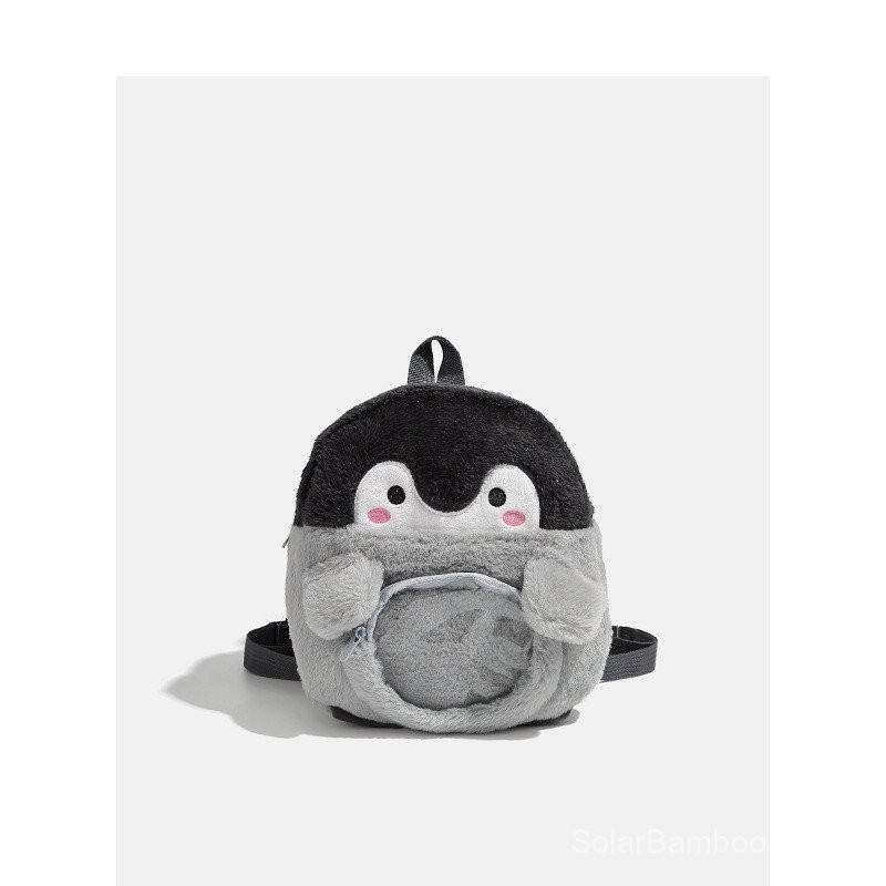 Official Genuine Cartoon Little Penguin Backpack Female Doll Cute Plush ...