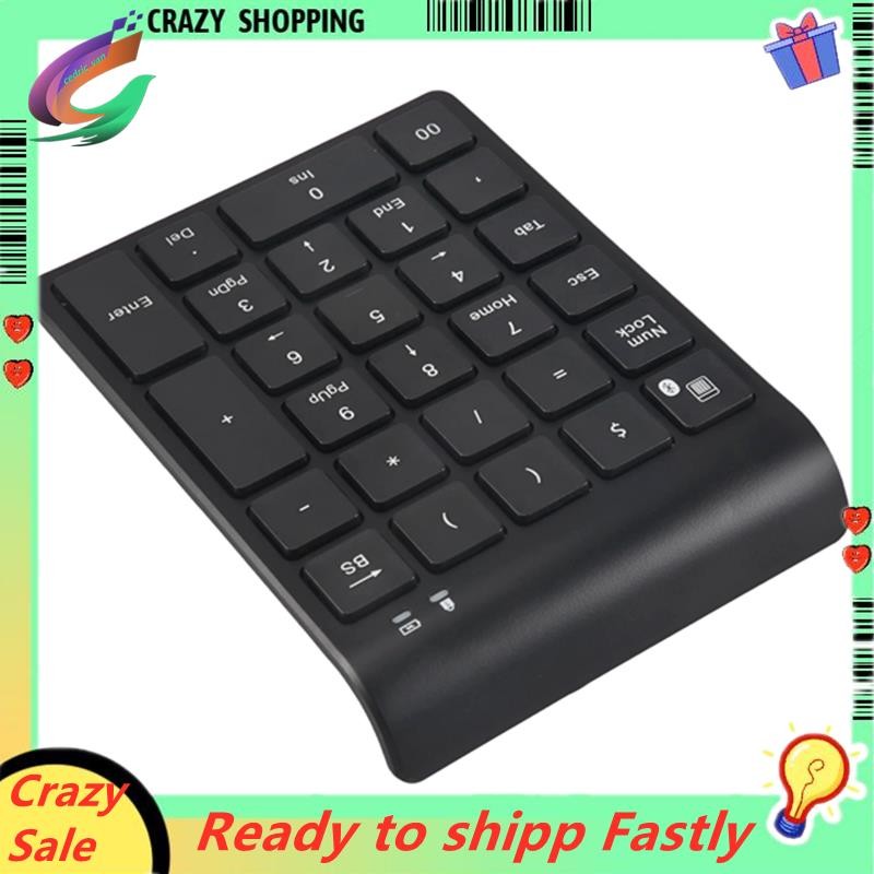 27 Keys Bluetooth Wireless Numeric Keypad Mini Numpad With More ...