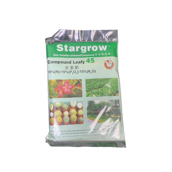 [ORIGINA] 400g Baja Subur STARGROW AGR Compound Leafy 45 15% Fertilizer ...