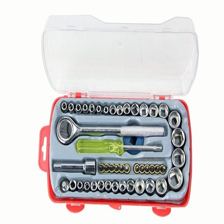 Set Socket Set Socket Set Tool Box 47 Socket Wrench Set Set Car Auto ...