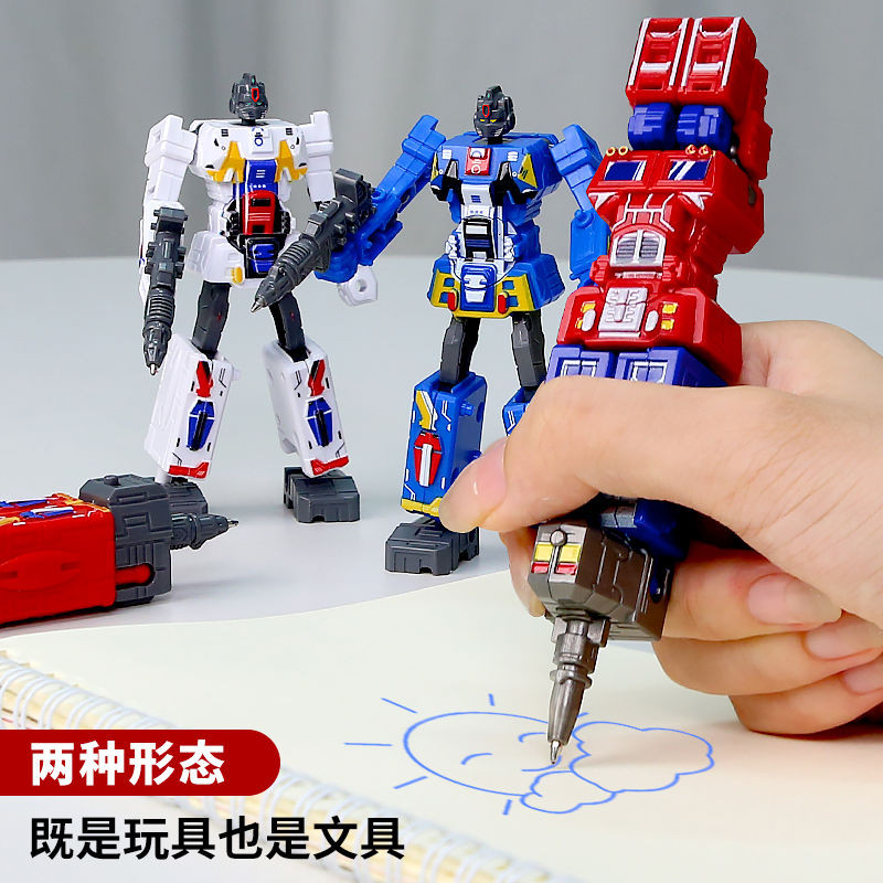 Optimus Prime Transforming Pen Transforming Pen King Kong Robot Toy Pen ...