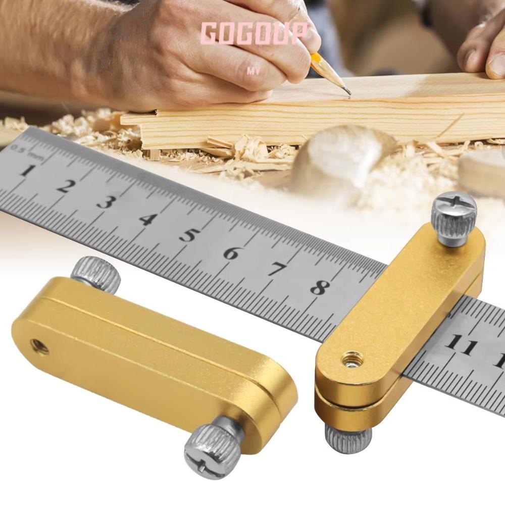 GOGUVO Scriber Measurement Tool, Positioning Block Aluminium Alloy ...
