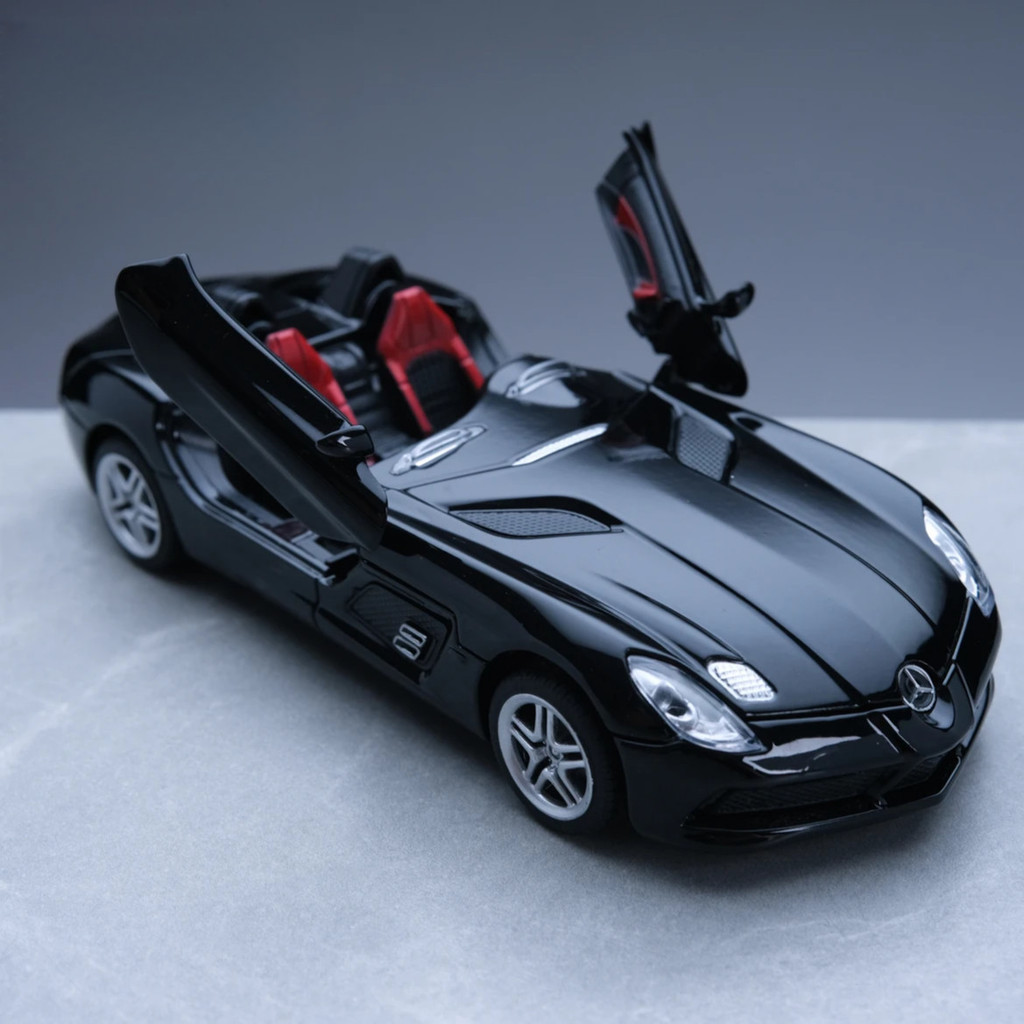 [Ada Stok] Model Kereta Mercedes SLR Aloi Hiasan Hiasan Simulasi ...