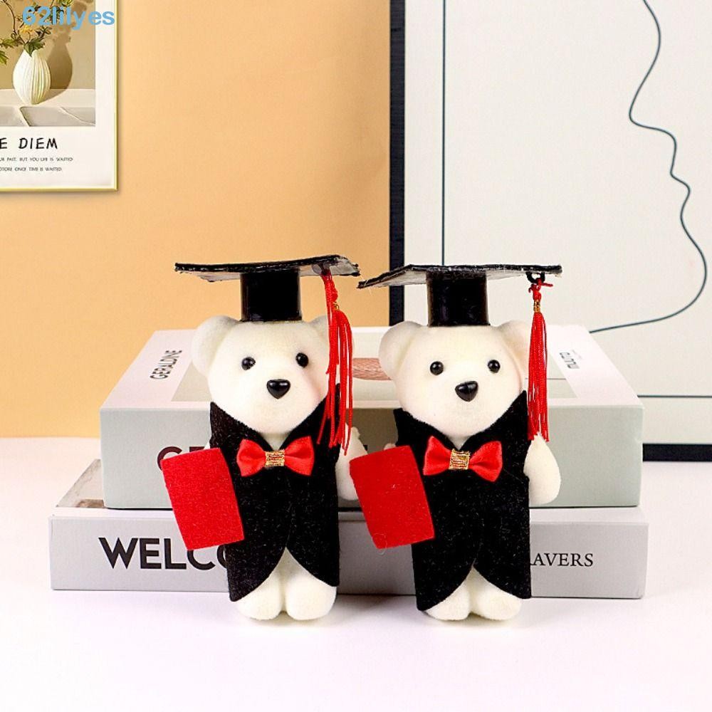 LILYES Graduation Bear Doll, Graduation Season Graduation Ceremony ...