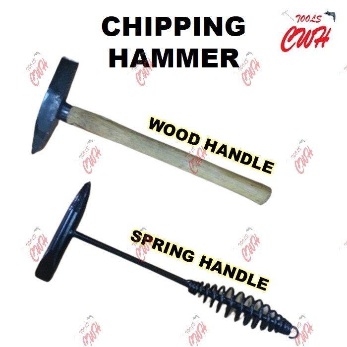 PRC CHIPPING HAMMER WOOD SPRING HANDLE WELDING SLAG HAMMER TUKUL ...
