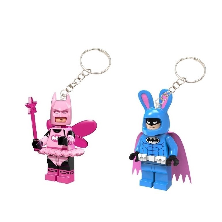 Compatible Building blocks Batman Series Keychain School Bag Pendant ...