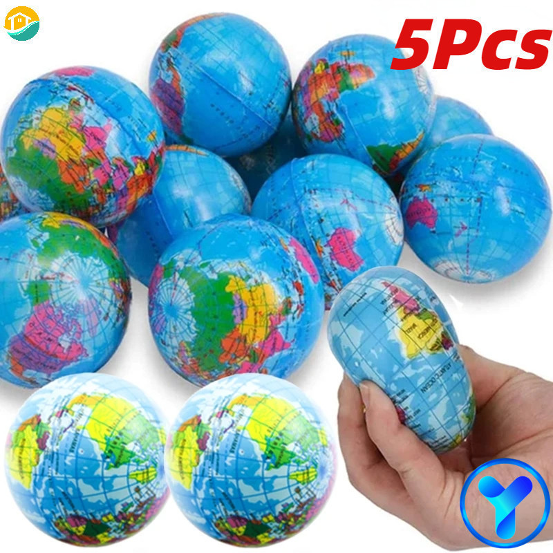 YAP Fun PU Earth Map Squeeze Toy Children's Creative Gift / Mini ...