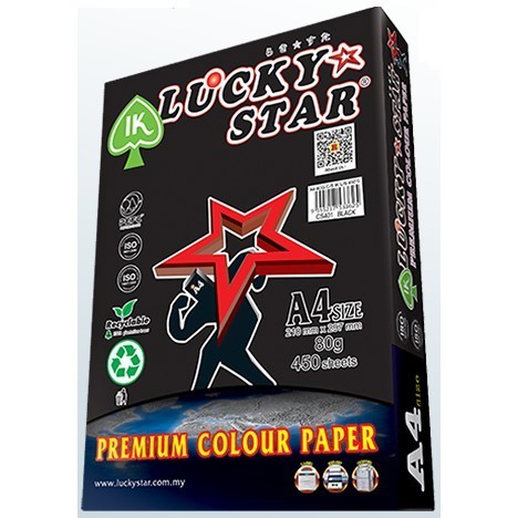 LUCKY STAR A4 80GSM COLOUR SIMILI PAPER (SPECIAL COLOUR) | Shopee Malaysia