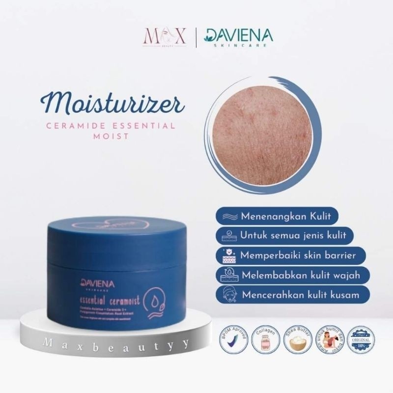 Daviena SKINCARE OFFICIAL MOISTURIZER 50ml | Shopee Malaysia