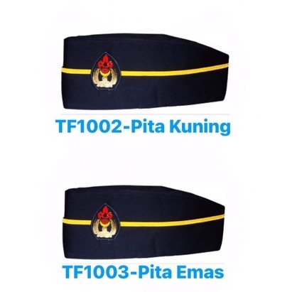 [HQ PENGAKAP] FORAGE CAP KELANA PEMIMPIN PITA KUNING / PESURUHJAYA PITA ...