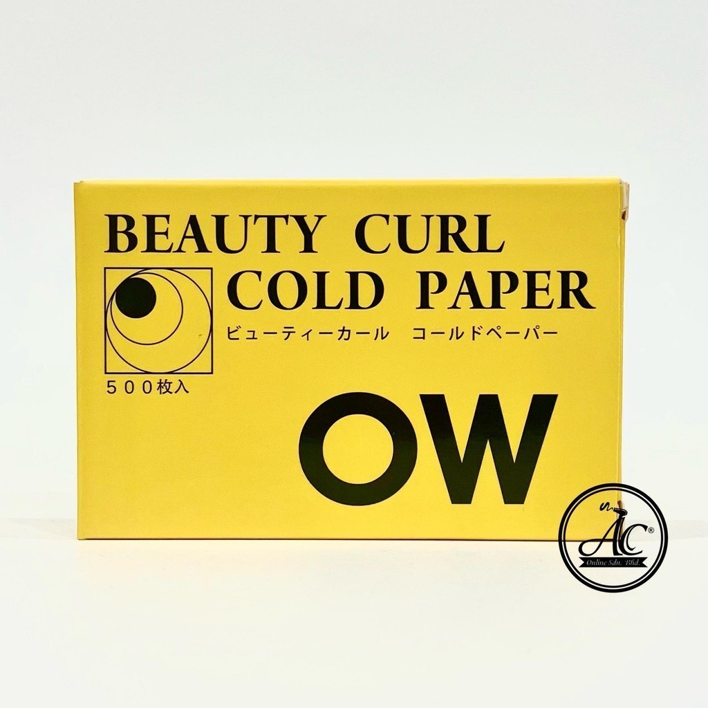 Japan Original OW Beauty Curl Cold Paper Fix Perming Paper Cold Wave ...