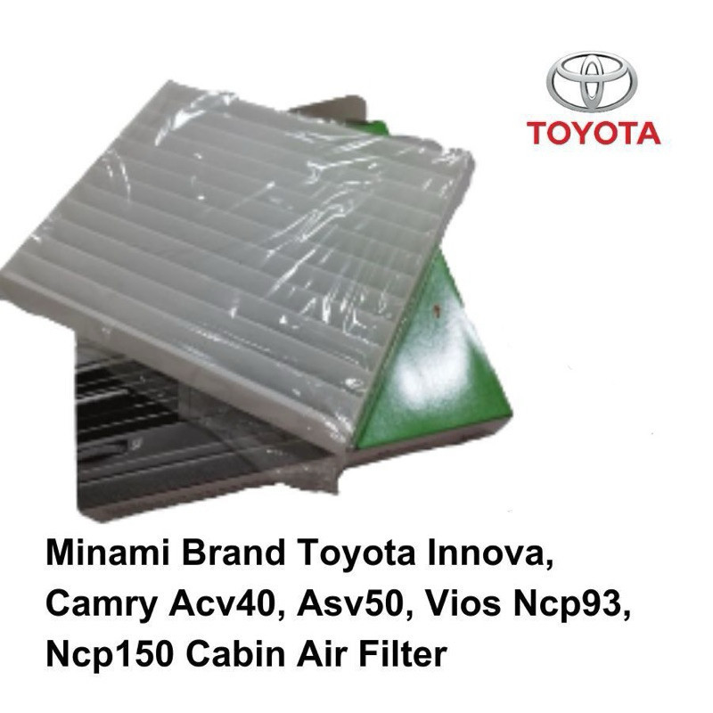 Minami High Quality Air Cond Cabin Filter for Toyota Innova, Camry and ...