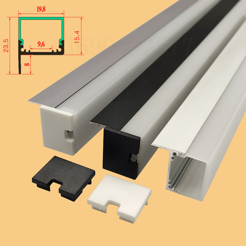 Light Slot Line Entrance Cabinet Strip With Card Aluminum Alloy LED ...