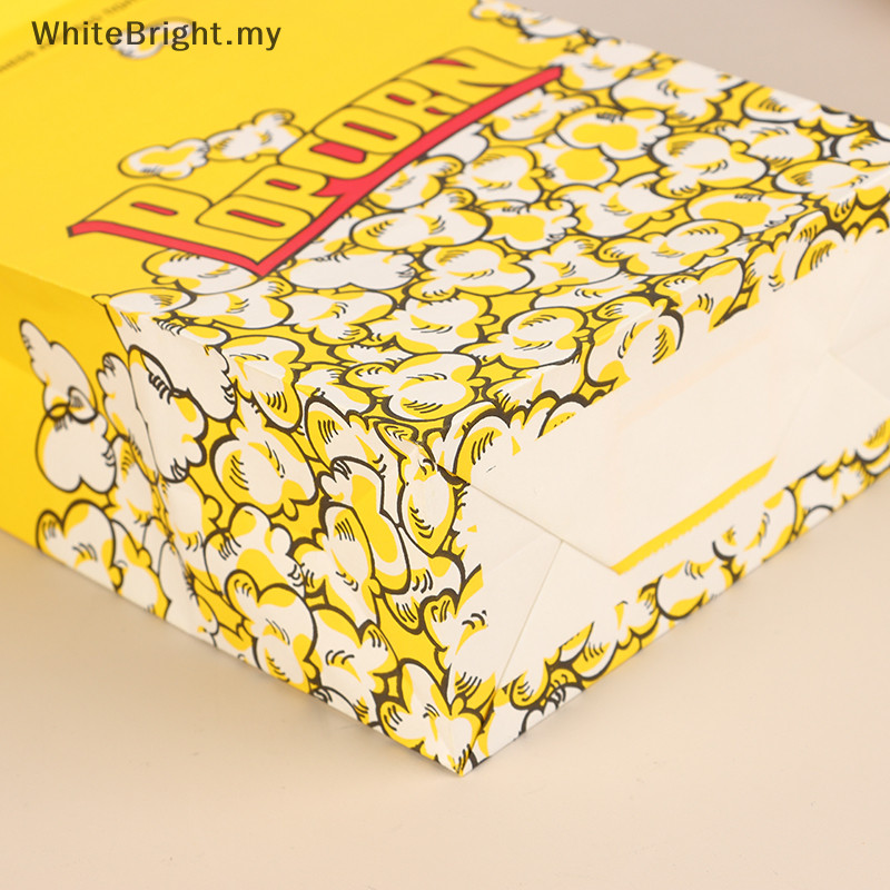 # New Styles # 10Pcs Wire Seal Popcorn Paper Bag Birthday Party ...