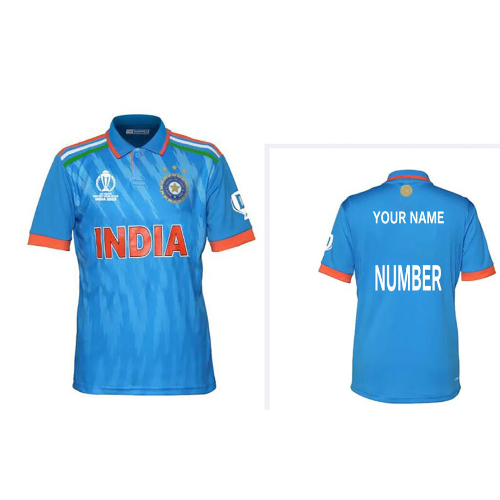 My 2023 ICC Cricket World Cup Jersey Concept Design India National Team ...