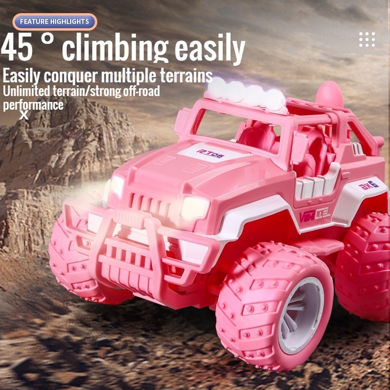 2.4G remote-controlled off-road vehicle four-wheel drive electric toy ...