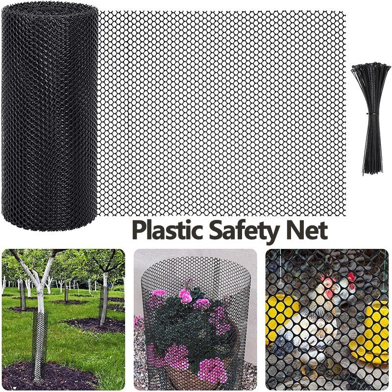 Plastic Safety Net Anti-falling Balcony Railing Protection Net Baby ...