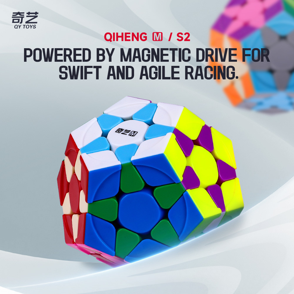[Picube] Qiyi Qiheng S2 Megaminx QIHENG Magnetic Megaminx Magic Speed ...
