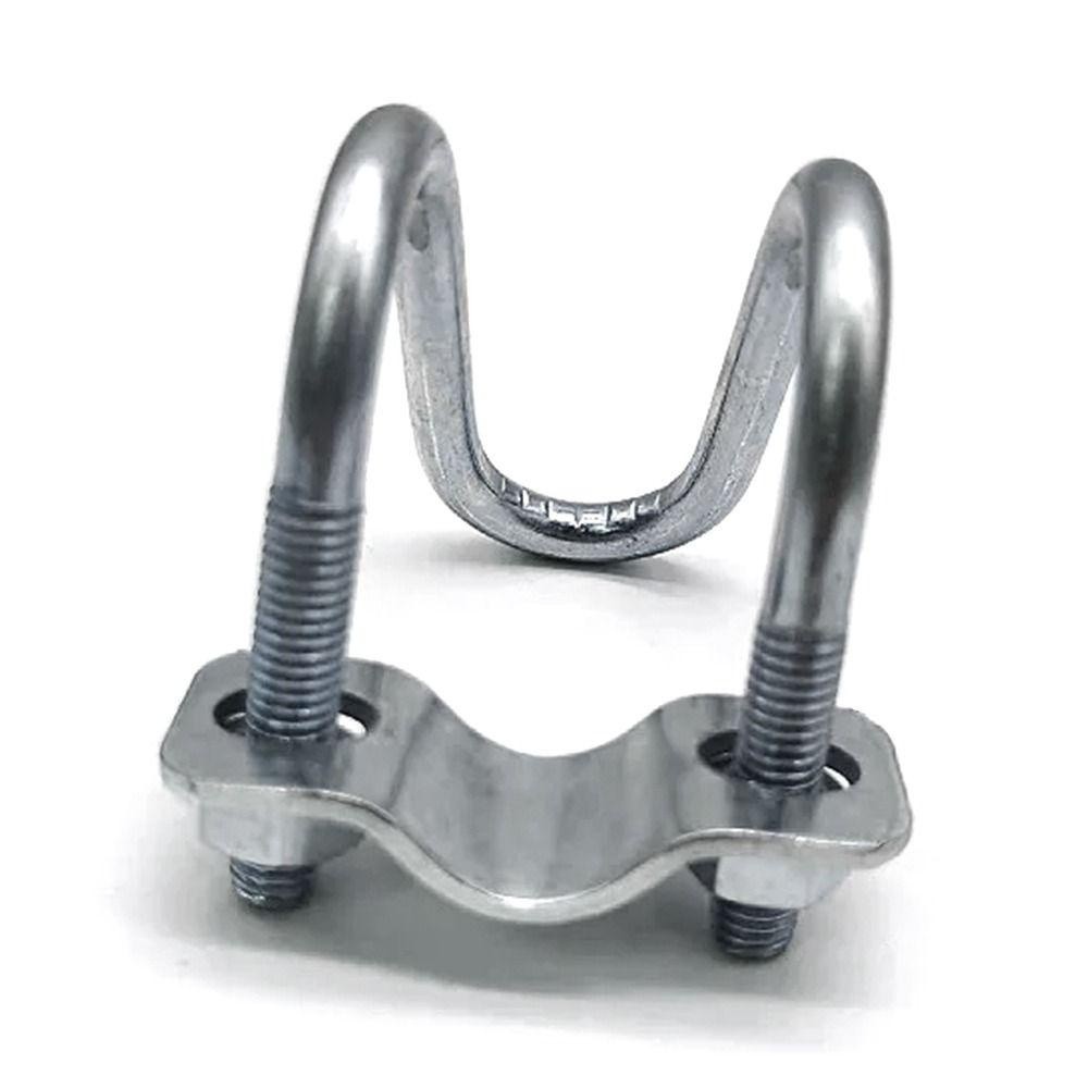 Galvanized "U" - Shaped Detachable Steel Pipe Fastener, Double U-shaped ...