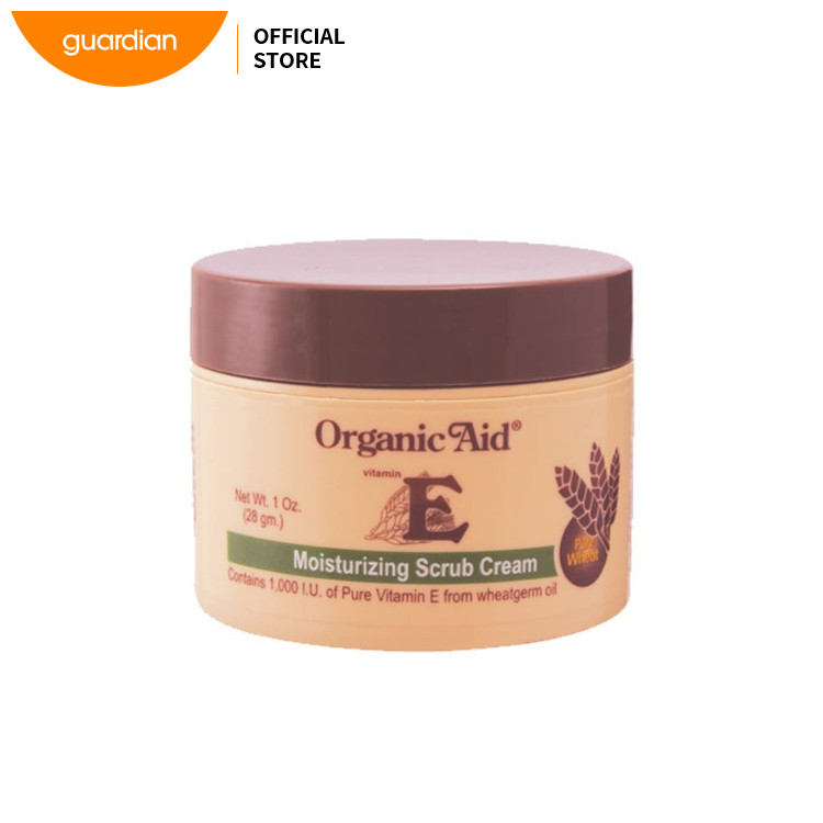 Organic Aid Vitamin E Moisturizing Scrub Cream 28G | Shopee Malaysia