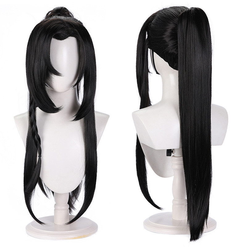 Hua Cheng Cosplay Wig Heaven Official's Bless Long Black Tian Guan Ci ...