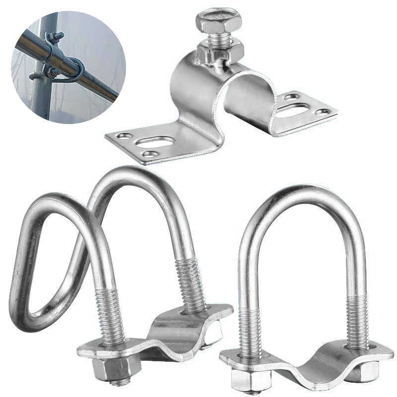 😊Ready Stock😊 304 Double U-shaped Bolt Stainless Steel Double U-shaped ...