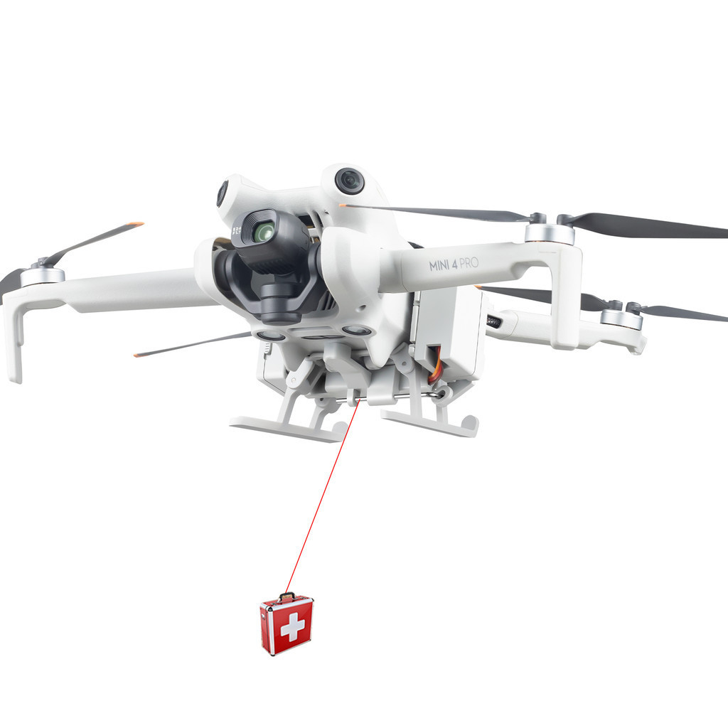 Airdrop System for DJI Mini 4 Pro Drone Air-dropping Dropper Sea ...