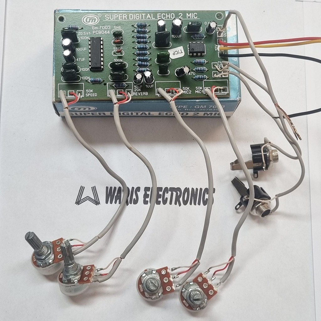 Super Echo Digital Kit 2 Mic GM 7003 | Shopee Malaysia