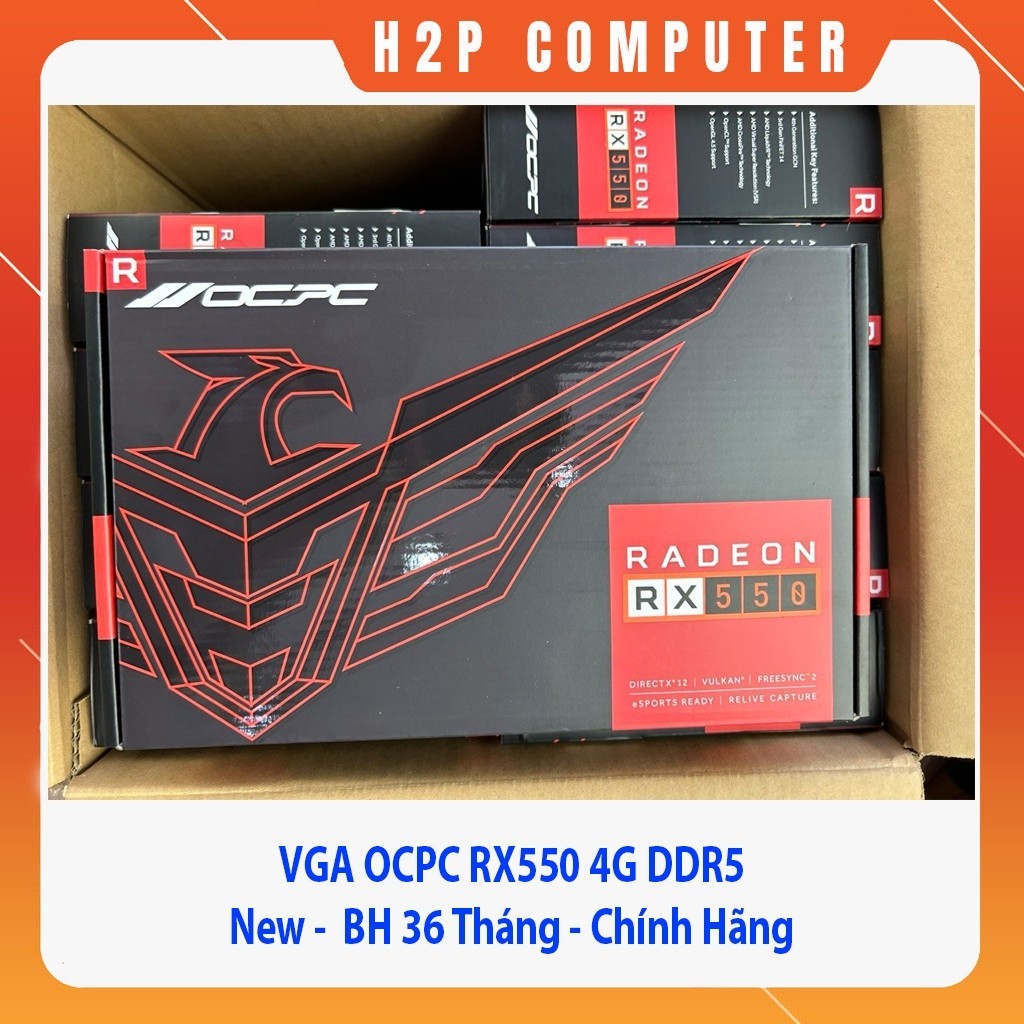 Vga Gaming OCPC RX550 4G DDR5 - Gaming Version - New - - Genuine ...