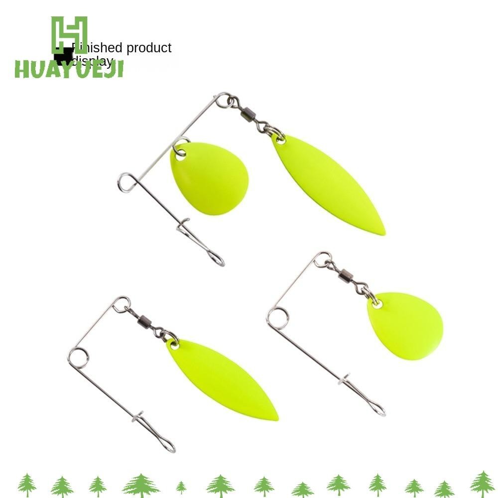 HUAYUEJI Fly Propeller Spin, Custom Fluorescent color Fishing Lure ...