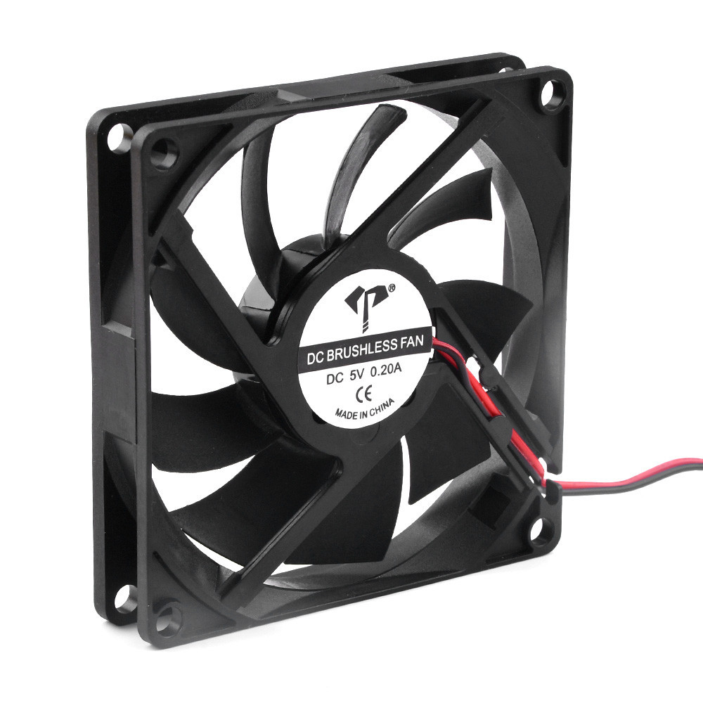 80x80x15mm Fan 5/12/24V DC 8015 Brushless Cooling Case Fan for Cooling ...